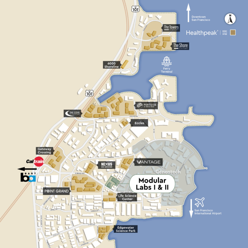 Modular Labs I & II - Healthpeak Bay Area Portfolio